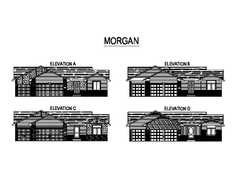 Morgan elevation - Don Klausmeyer Construction